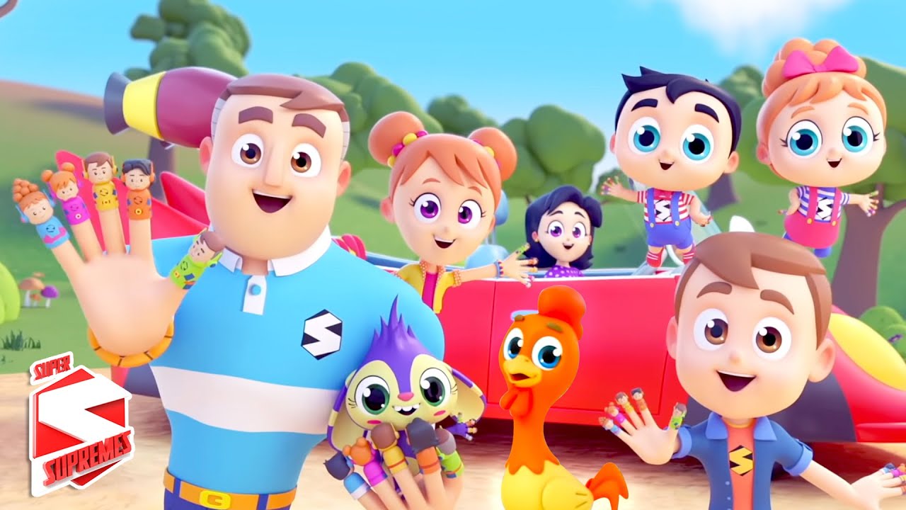 Finger Family Game Song | Mommy Finger | Baby Finger | Nursery Rhymes ...