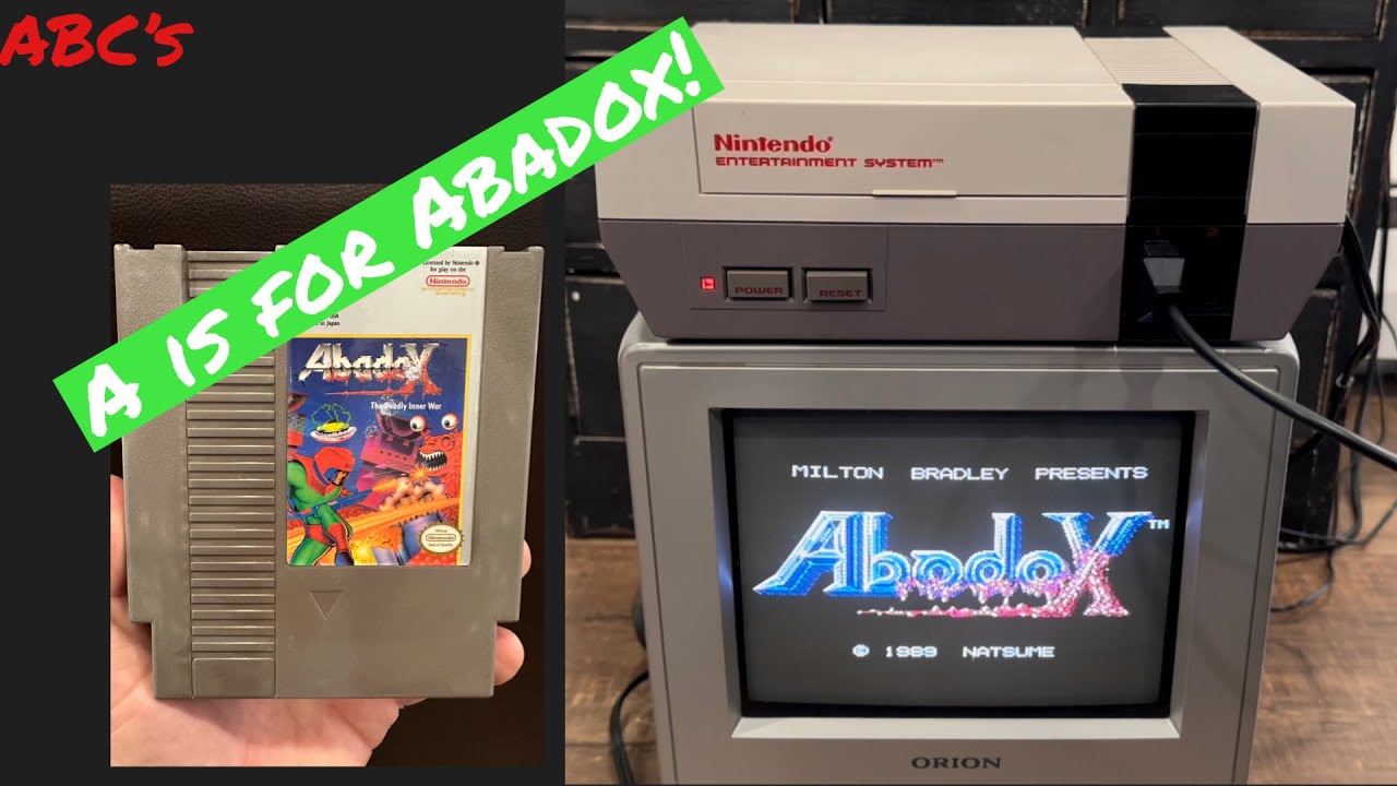 “A” is for Abadox! [Abadox 1st play] #nes - YouTube