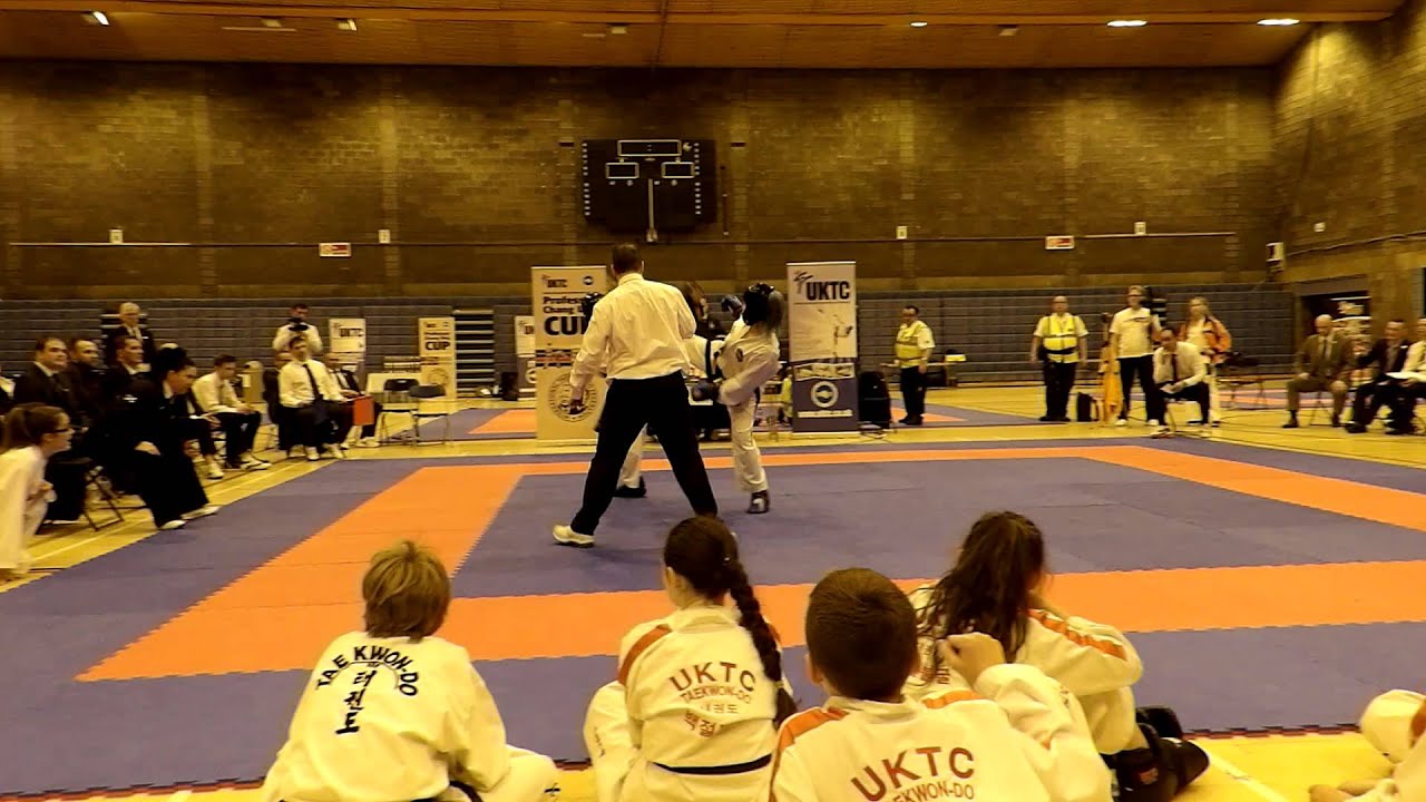 International Team sparring Chang Ung Cup 2015 Scotland vs Holland ...