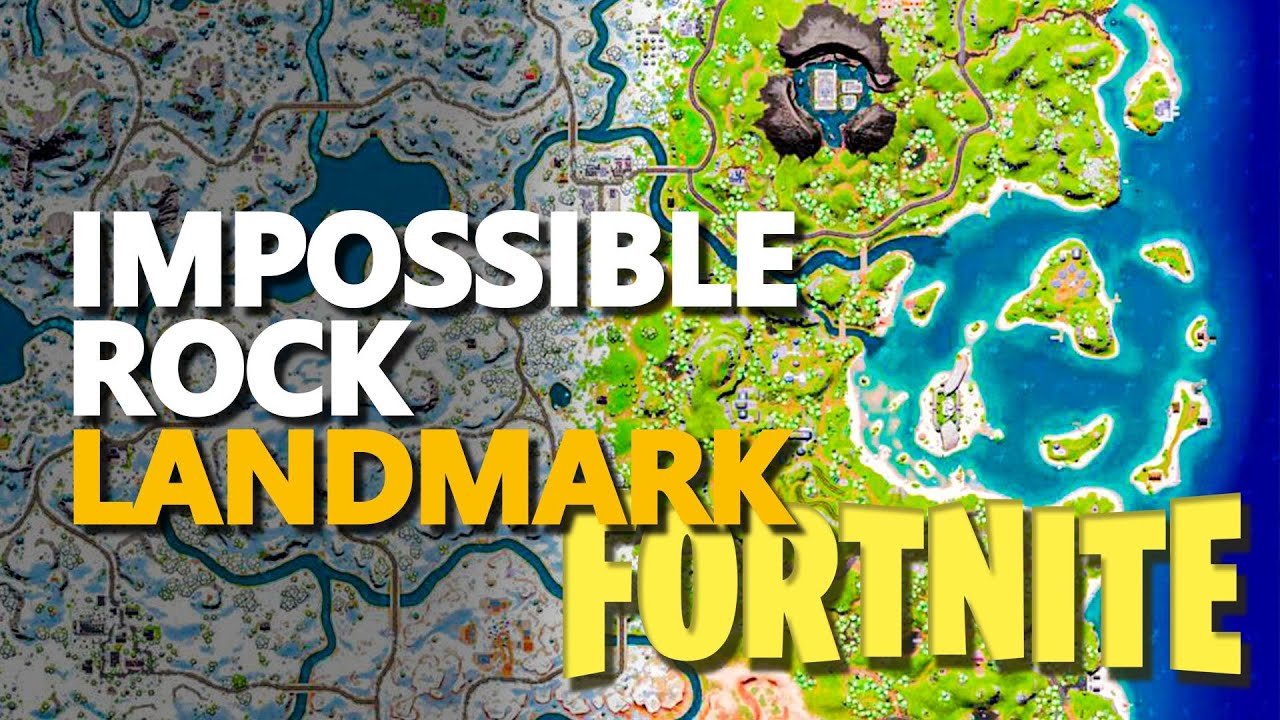 Impossible Rock Fortnite Location - YouTube