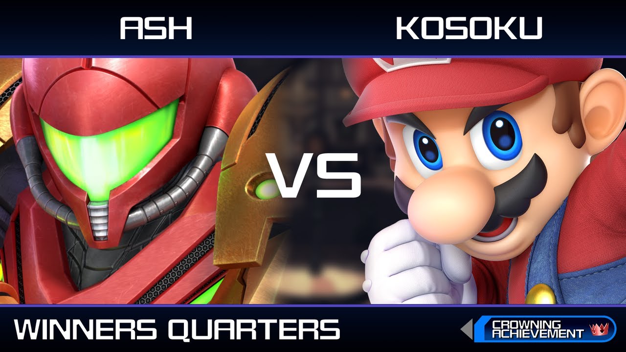 Crowning Achievement - ash (Samus) VS Kosoku (Mario) - Winners Quarters ...