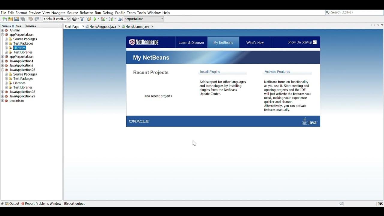 TUTORIAL PENGGUNAAN LIBRARY PADA JAVA - YouTube