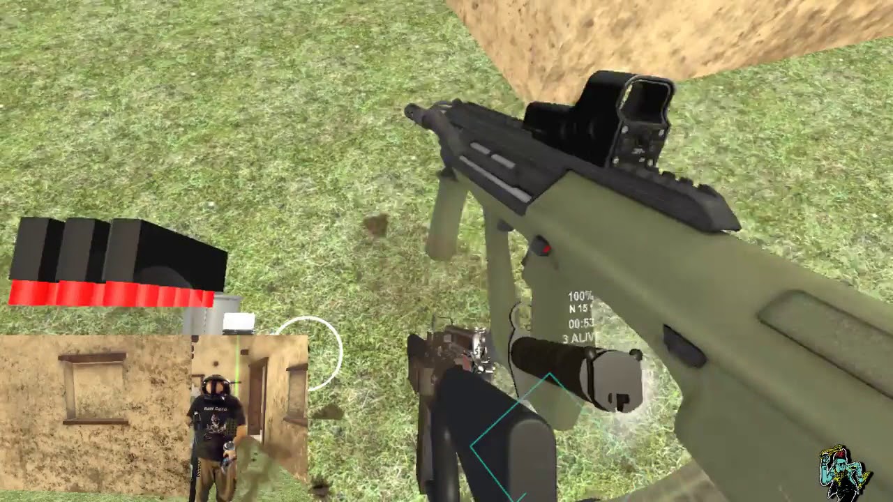 How to PUBG in BAM: VR: Chicken Dinner taste so good! - YouTube