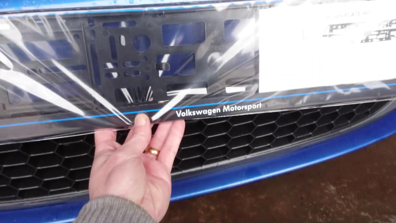 UNBOXING AliExpress Car Mods & Classy VW Number Plate Mount! 👍😎 - YouTube