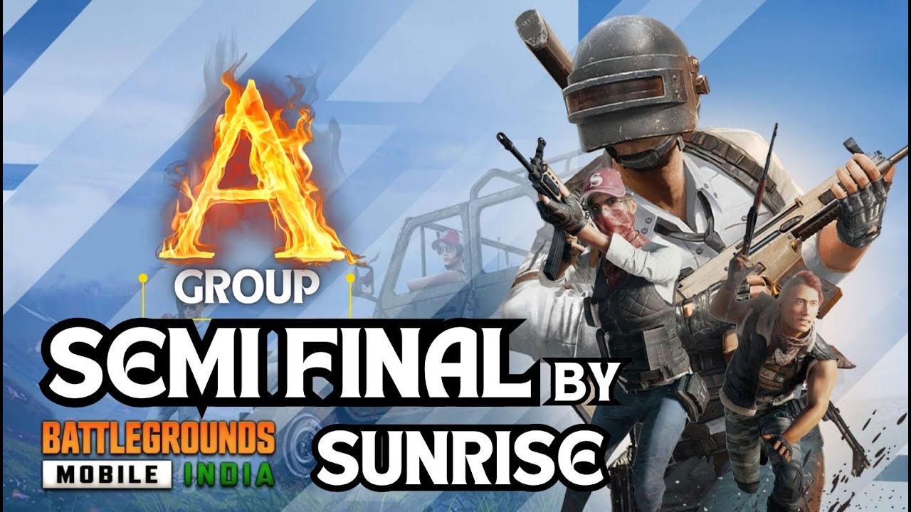 BGMI Virtual Combat | Semi Final Group A | Sunrise Live - YouTube