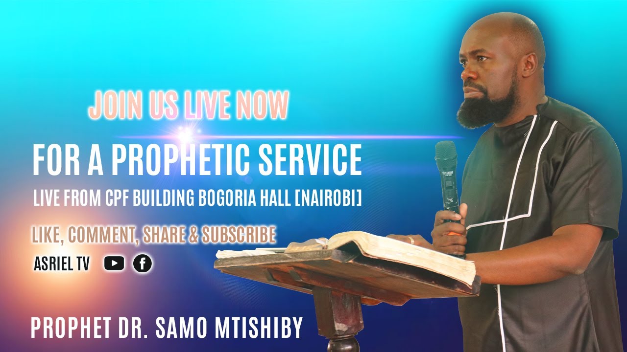 PROPHETIC SUNDAY SERVICE BY PROPHET DR. SAMO MTISHIBY AUG 27TH 2023 ...