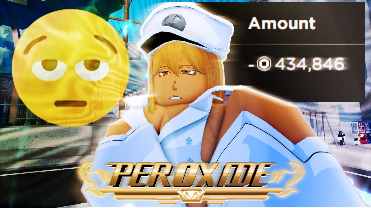 The issue right now with Peroxide… | Roblox - YouTube