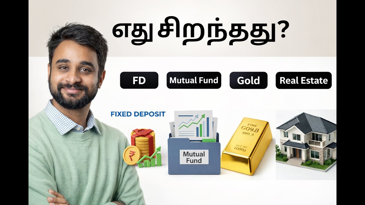 Mutual Fund vs Gold vs Real Estate vs FD (What Really Works?) - YouTube