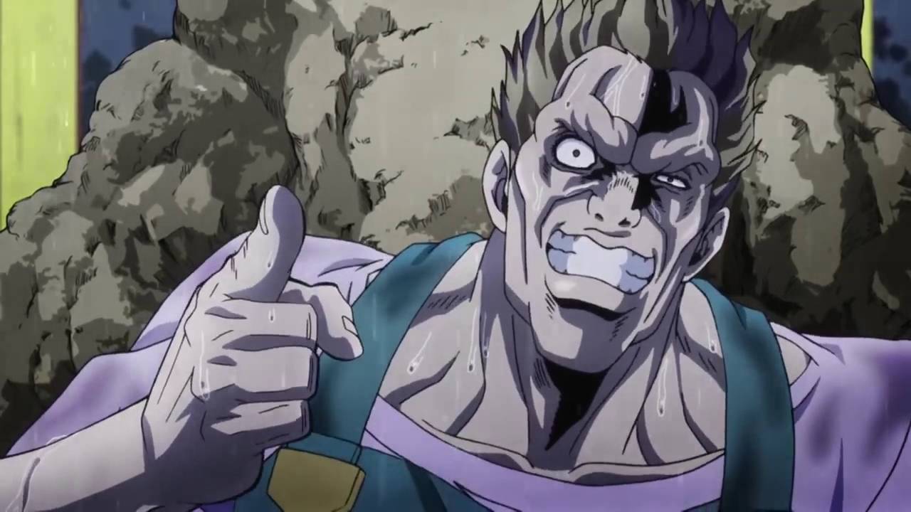 【HD】ジョジョ: Diamond is Unbreakable Angelo Gets Rocked By Crazy D - YouTube