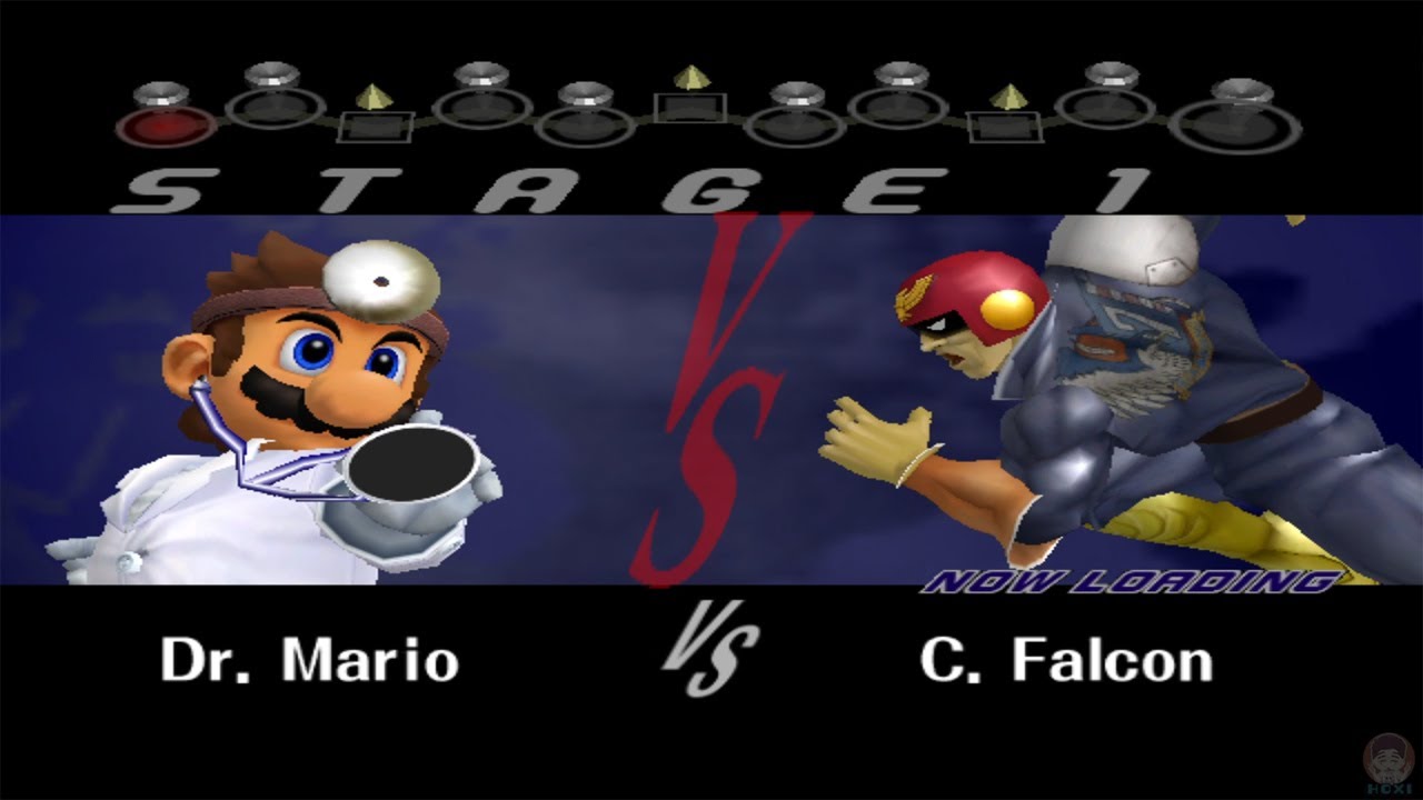 Super Smash Bros Melee - Dr Mario Gameplay - Modo Clasico (Normal ...