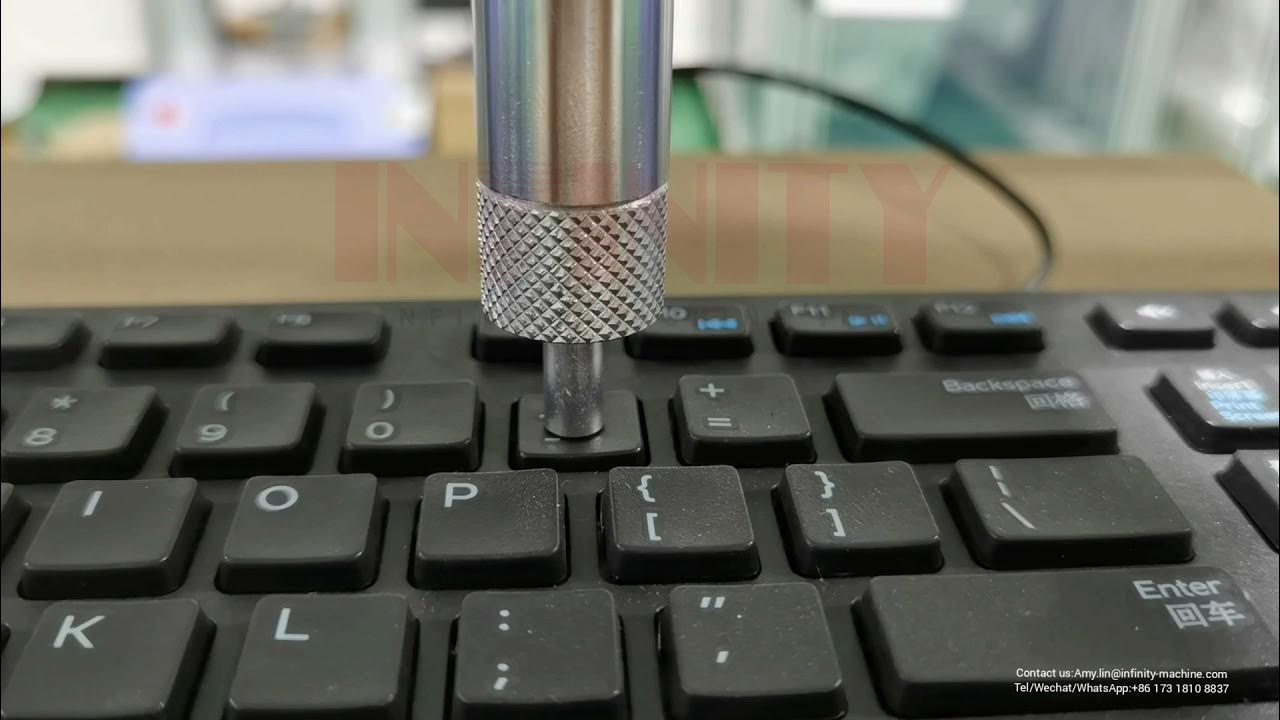 Keyboard Feel Testing Machine I Button Force Tester I Switches ...