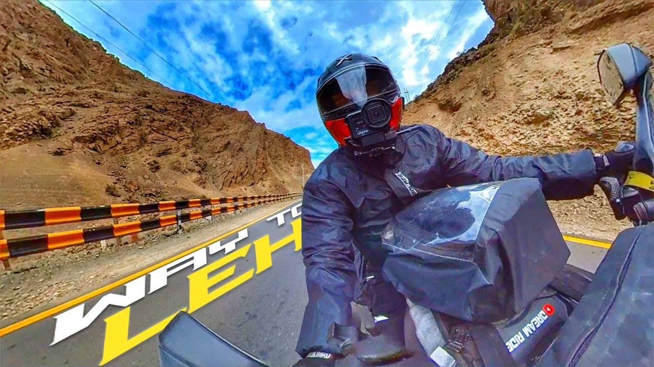 Kashmir & Ladakh Ride | Kargil to Leh (Part 1) | Mulbekh Monastery ...