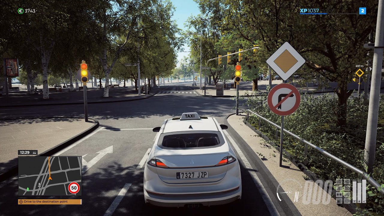 Taxi City Life: A City Driving Simulator XBOX SERIES X Gameplay - YouTube