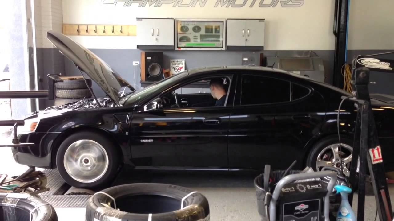 Turbo Grand Prix GXP LS4 Cartuning Kit - 466 WHP Dyno - YouTube