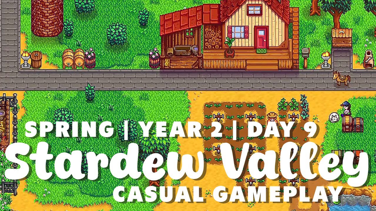 No Plan, Just Running Around and Having Fun 🤪 | Stardew Valley Year 2 ...