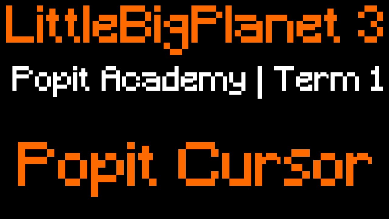 LBP 3 Popit Academy | Term 1 | Popit Cursor - YouTube