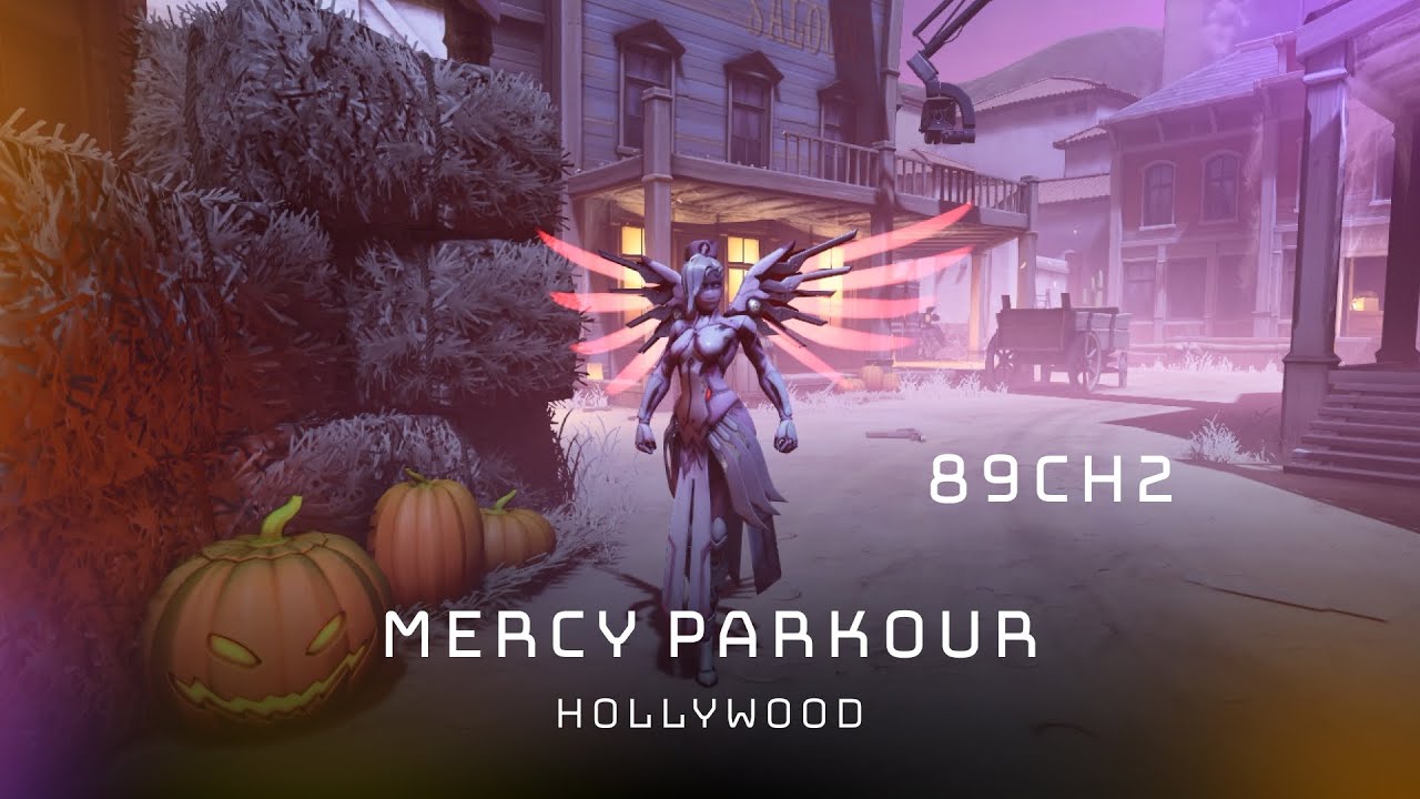 Halloween Hollywood Mercy Parkour [89CH2] ☆ - YouTube