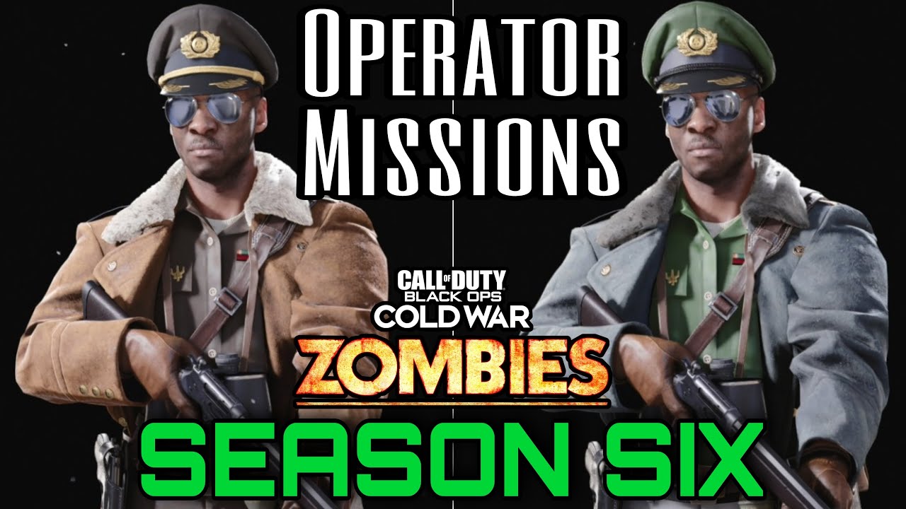 HOW TO COMPLETE ALL ZOMBIES OPERATOR MISSIONS FOR SIMS (Black Ops Cold ...