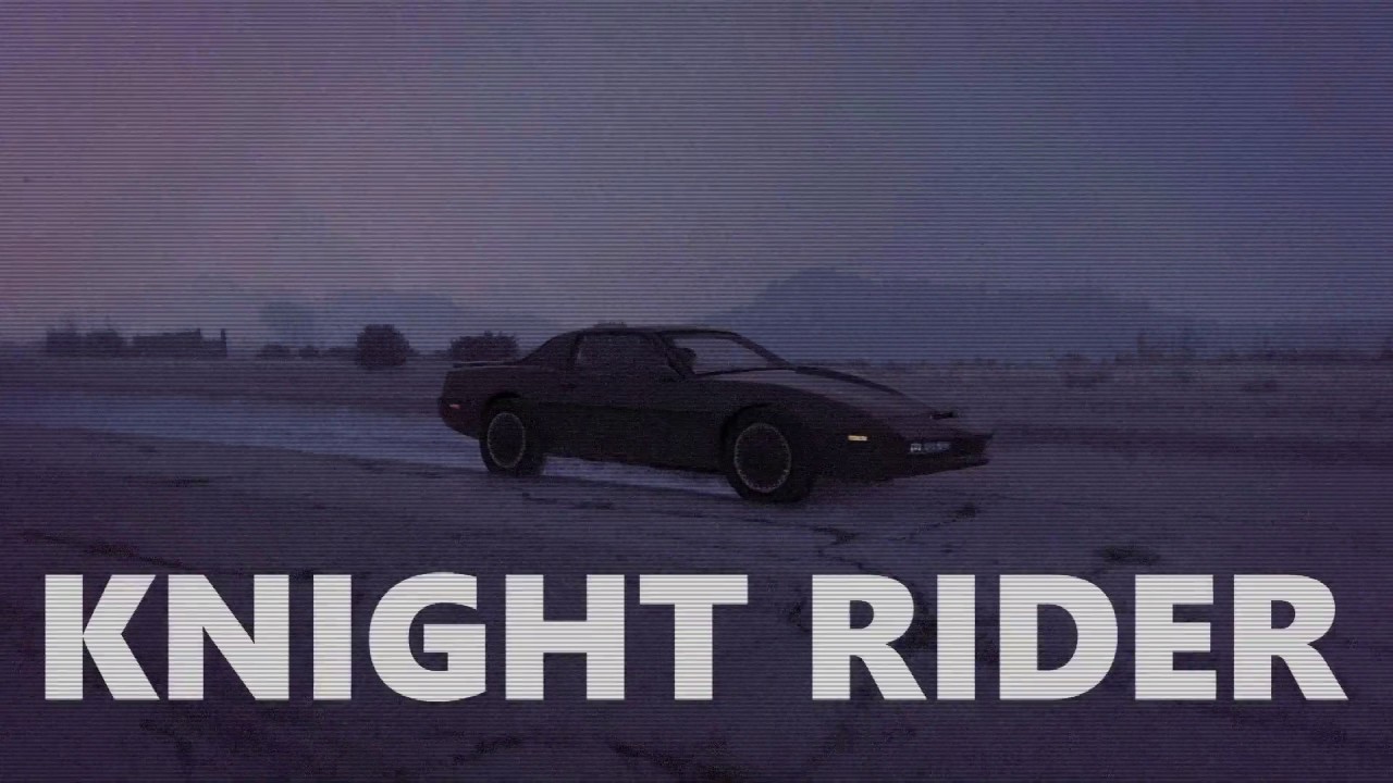 Knight Rider Intro w/Michael Knight Ped (80's Style) - YouTube