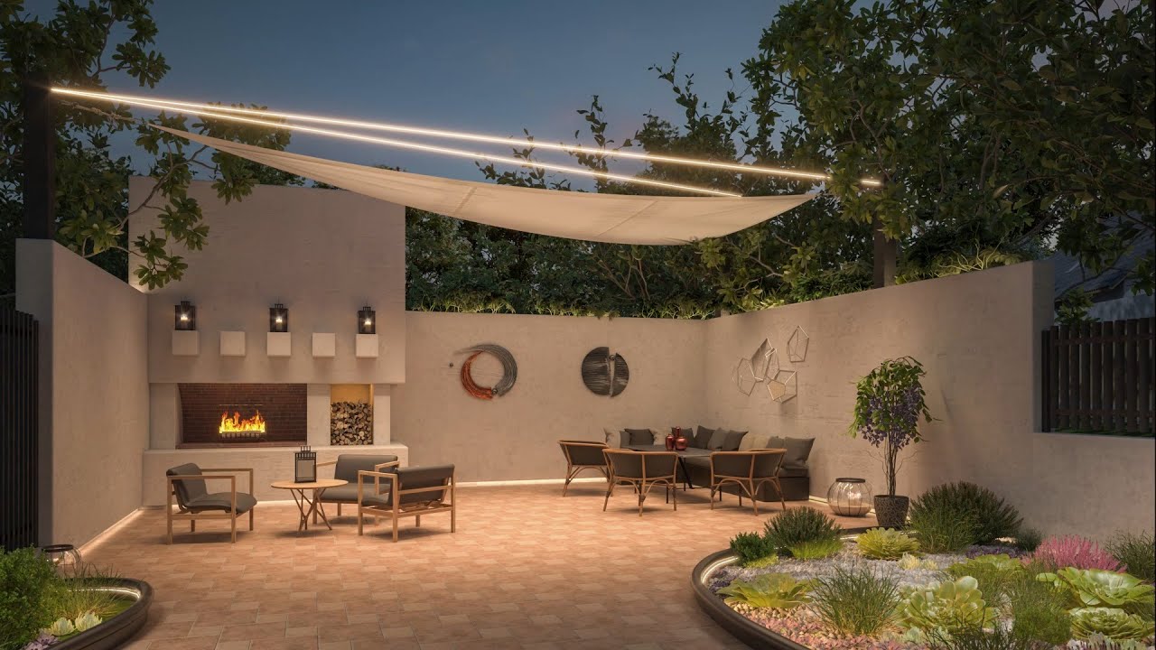 Warm Dim LED Technology with Saber Outdoor Lighting - YouTube