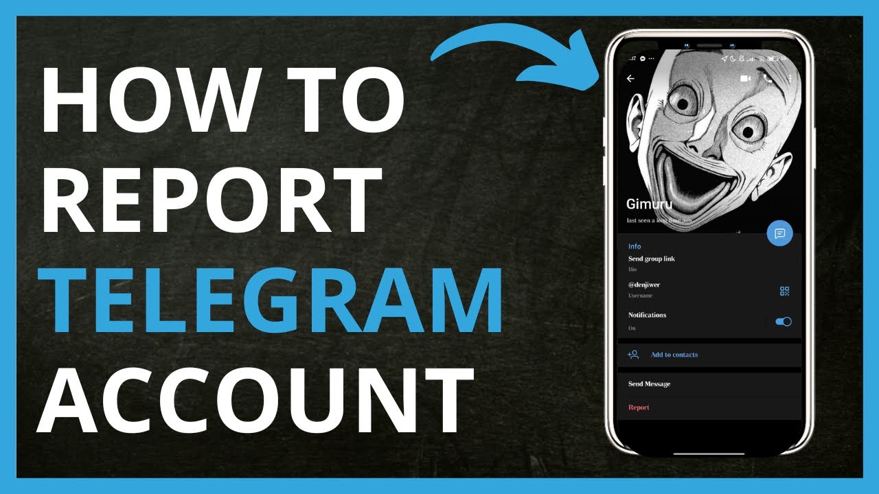 How To Report Telegram Account in 2024 - YouTube