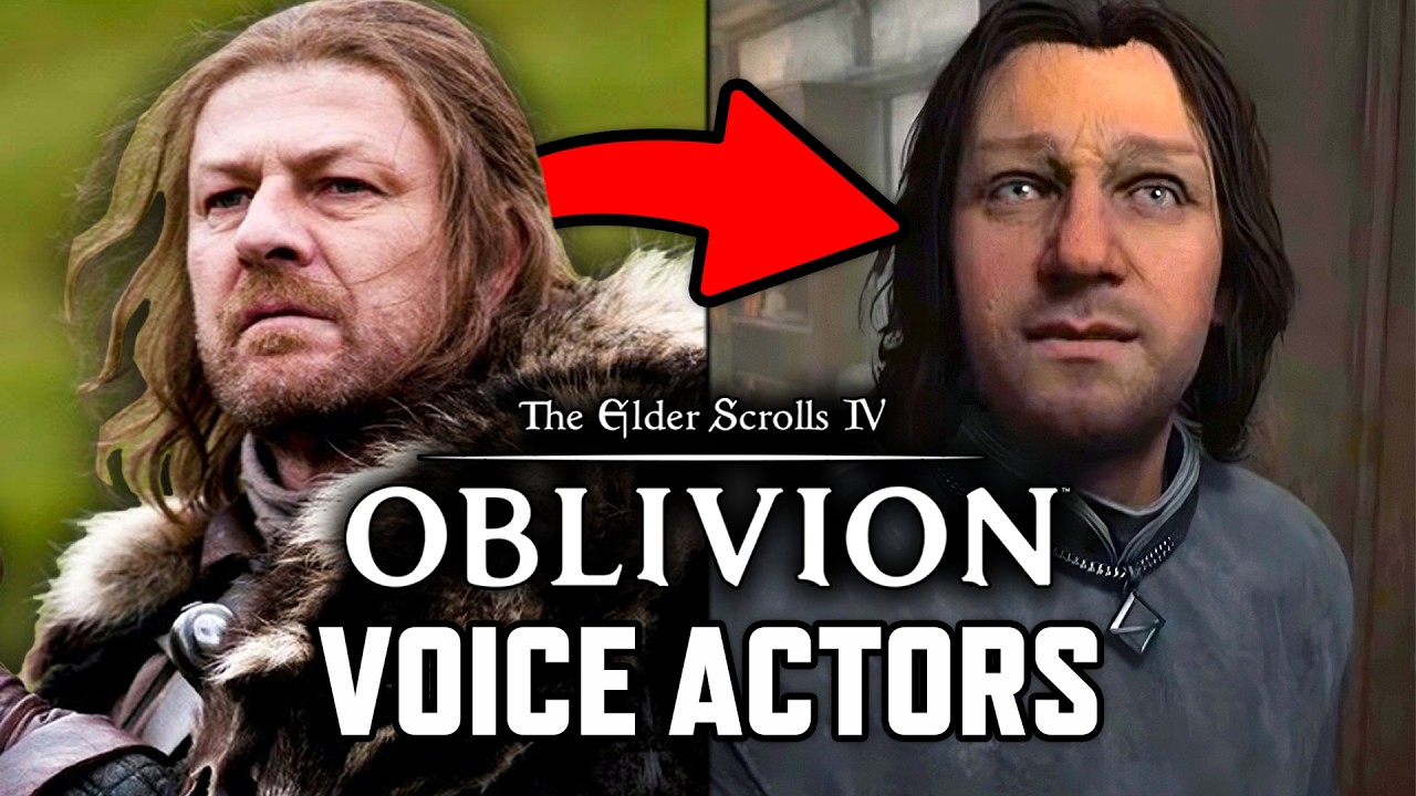 Every Oblivion Voice Actor And Where You Know Them From - YouTube