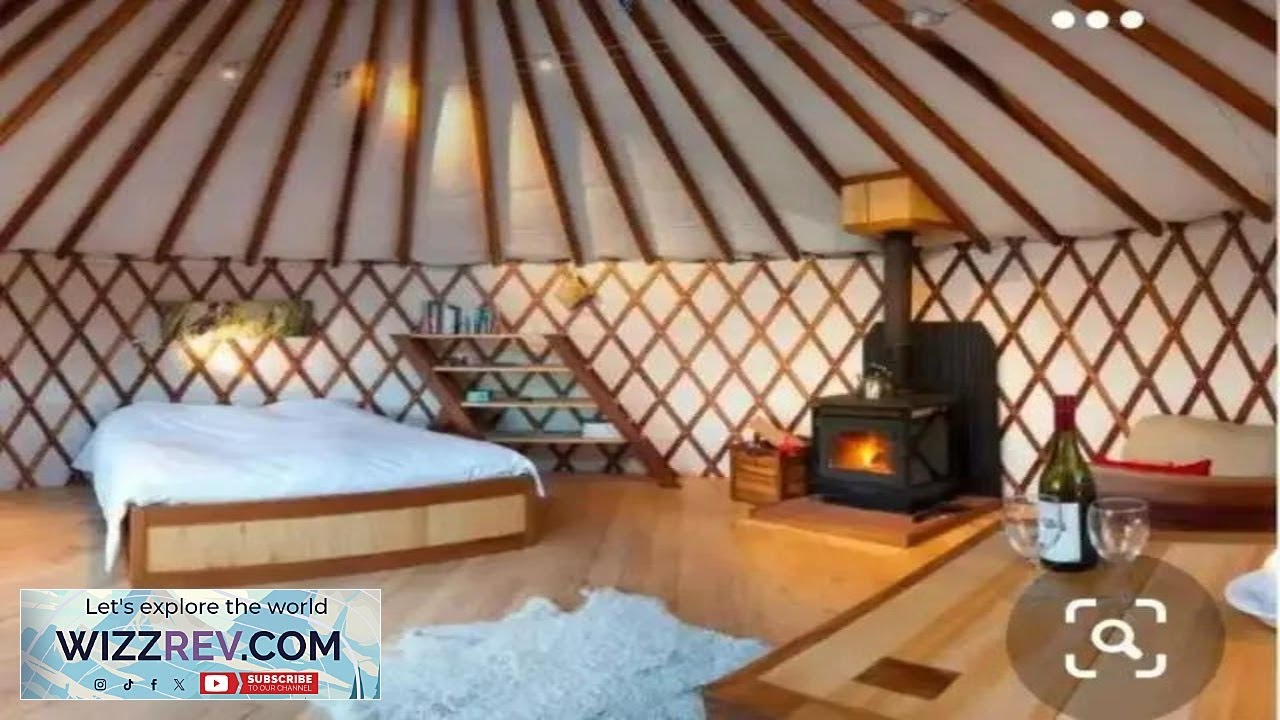 Outdoor Camping Yurts 8m Double Insulation Luxury Mongolian Yurt Tent ...
