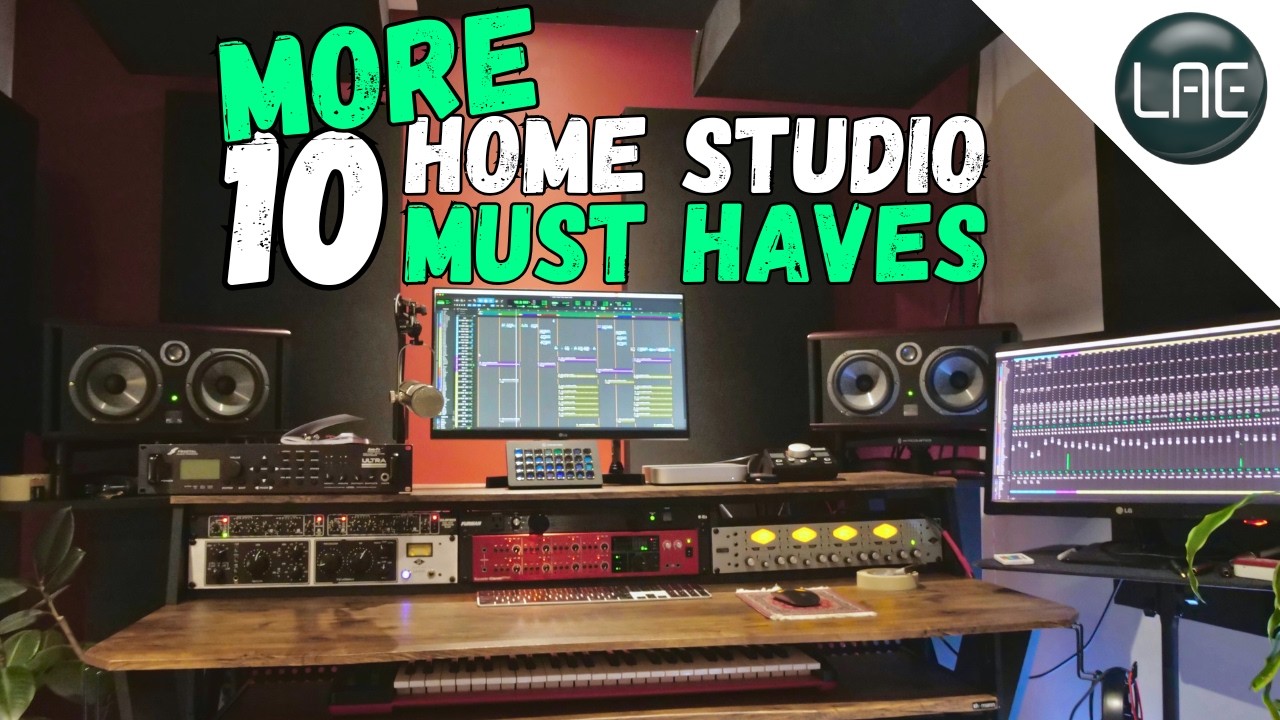 10 MORE Must Have Home Studio Items - YouTube