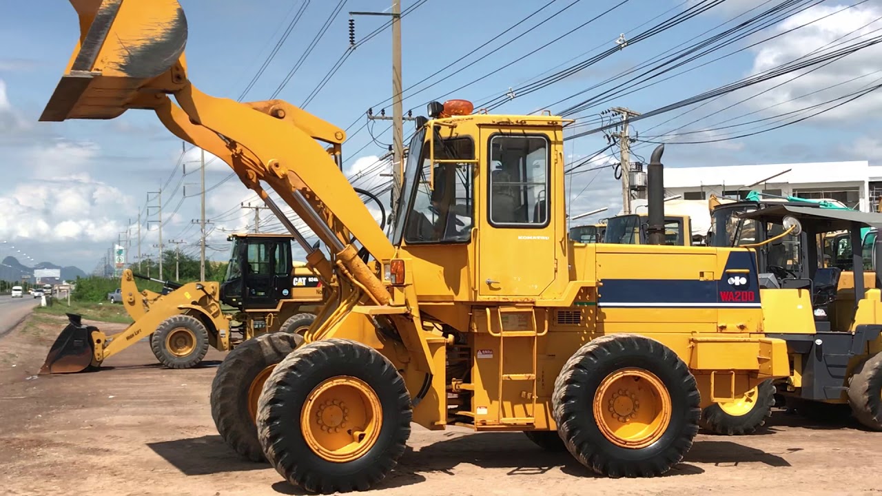 KOMATSU WA200-1 www.thaispmotor.com 092-2525952 / 081-2990958 - YouTube