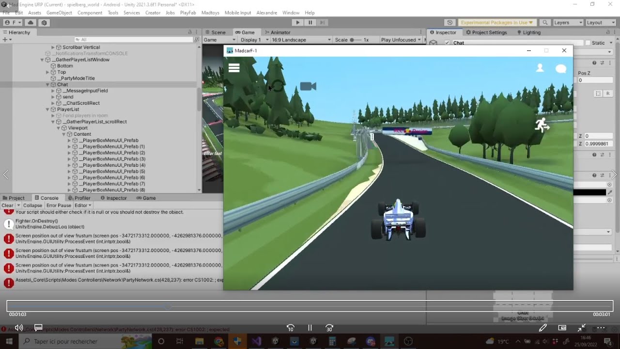 Madcar F1 Multiplayer Tests - YouTube