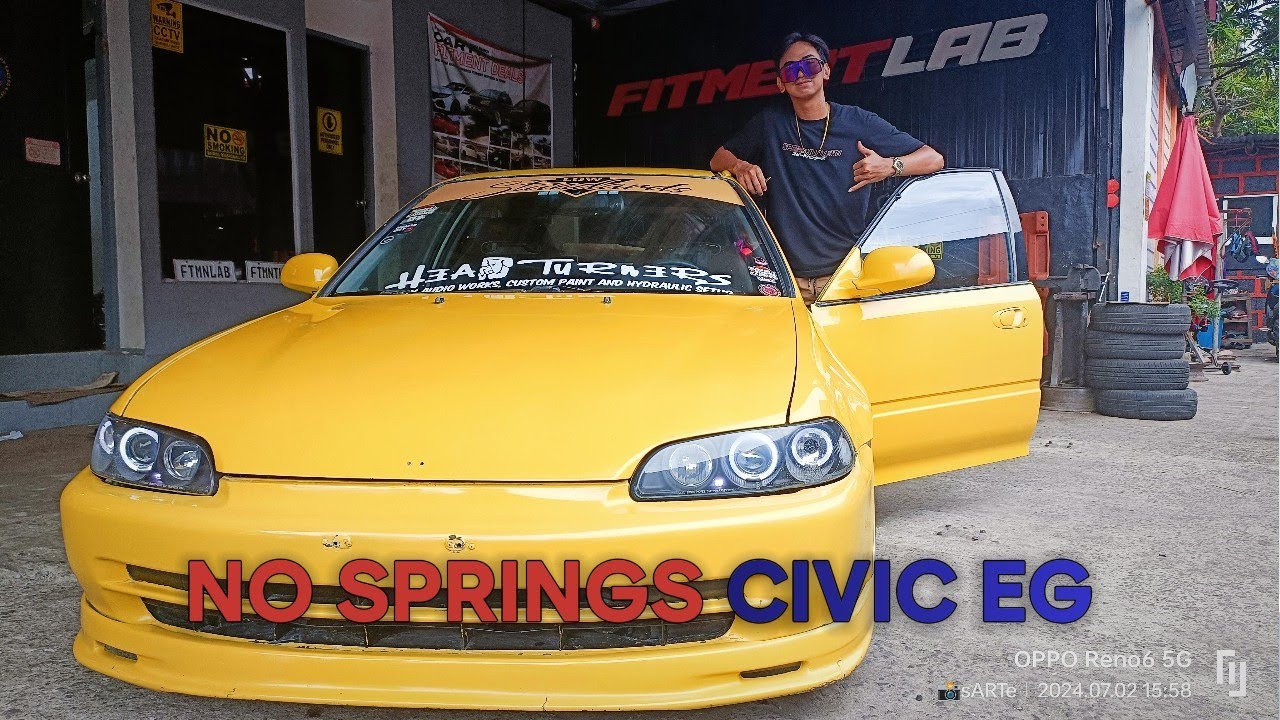 Honda Civic ESI '94: The Ultimate No Springs Attached by Fitment Lab ...