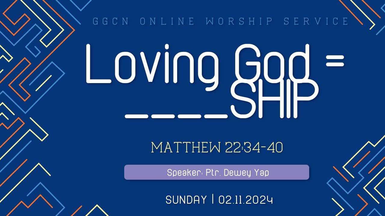 Loving God = ____SHIP - YouTube