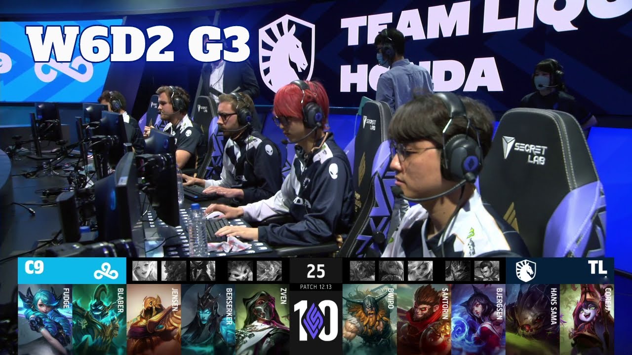 C9 vs TL | Week 6 Day 2 S12 LCS Summer 2022 | Cloud 9 vs Team Liquid W6D2 Full Game - YouTube