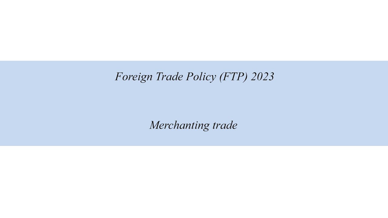 Merchanting trade - YouTube
