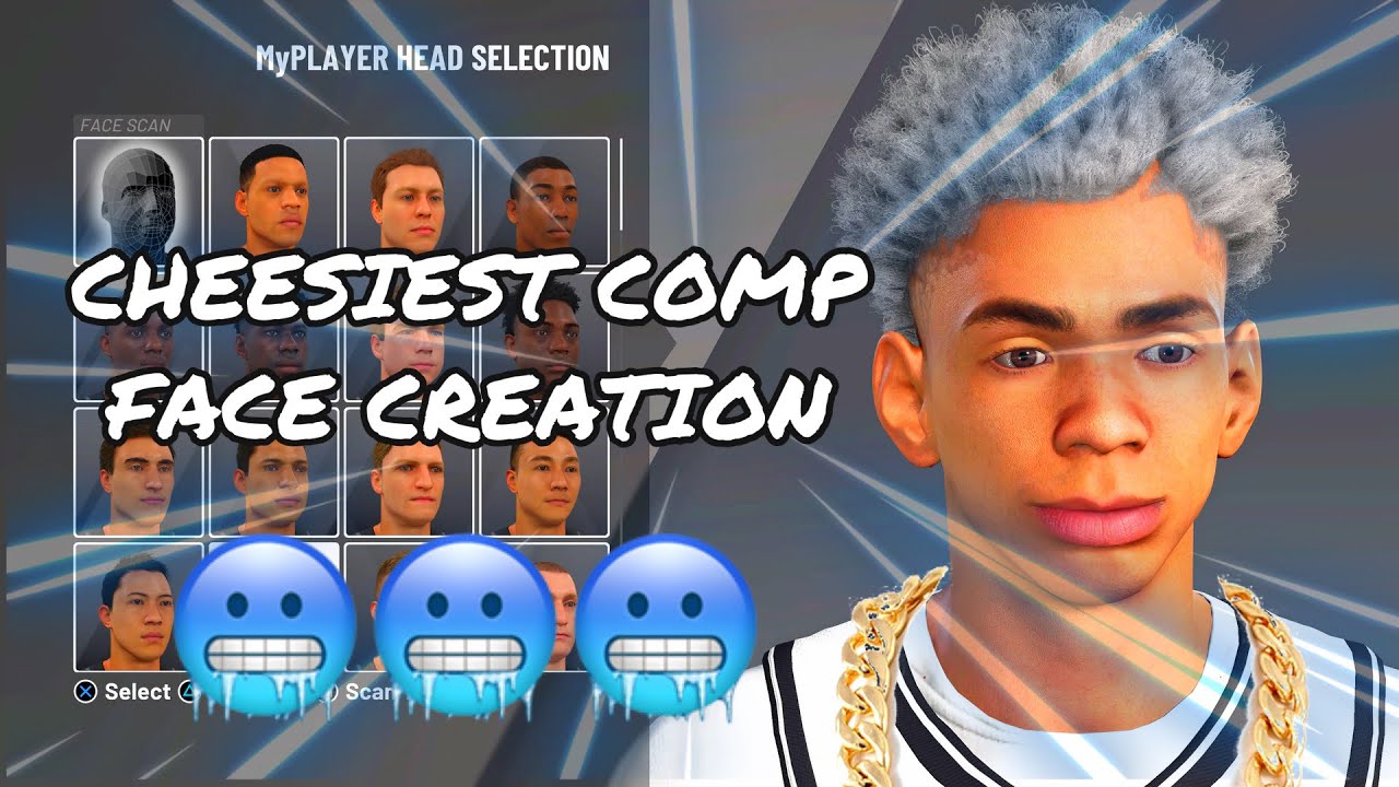 Cheesy Face Creation in 2K20‼️ | LOOK LIKE A STAGE PLAYER - YouTube