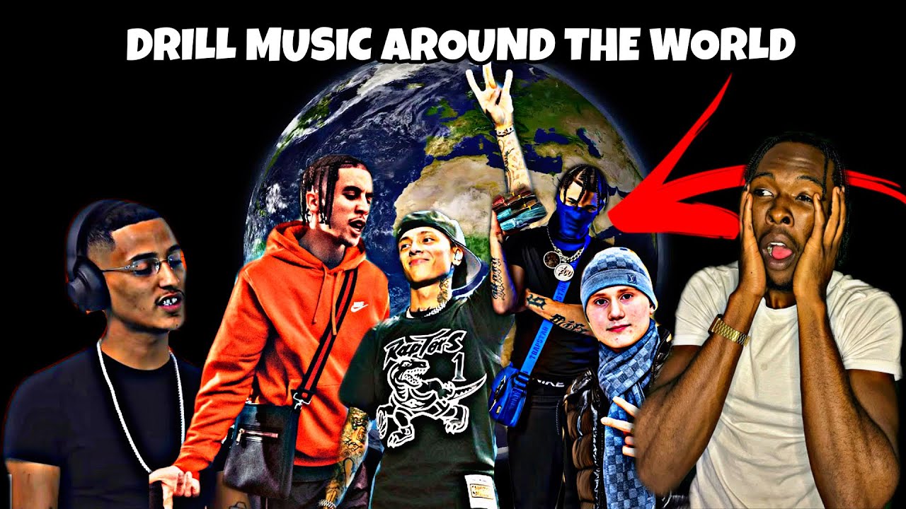 AMERICAN REACTS TO Drill Rap Around The World (UK, Italy, Sweden ...