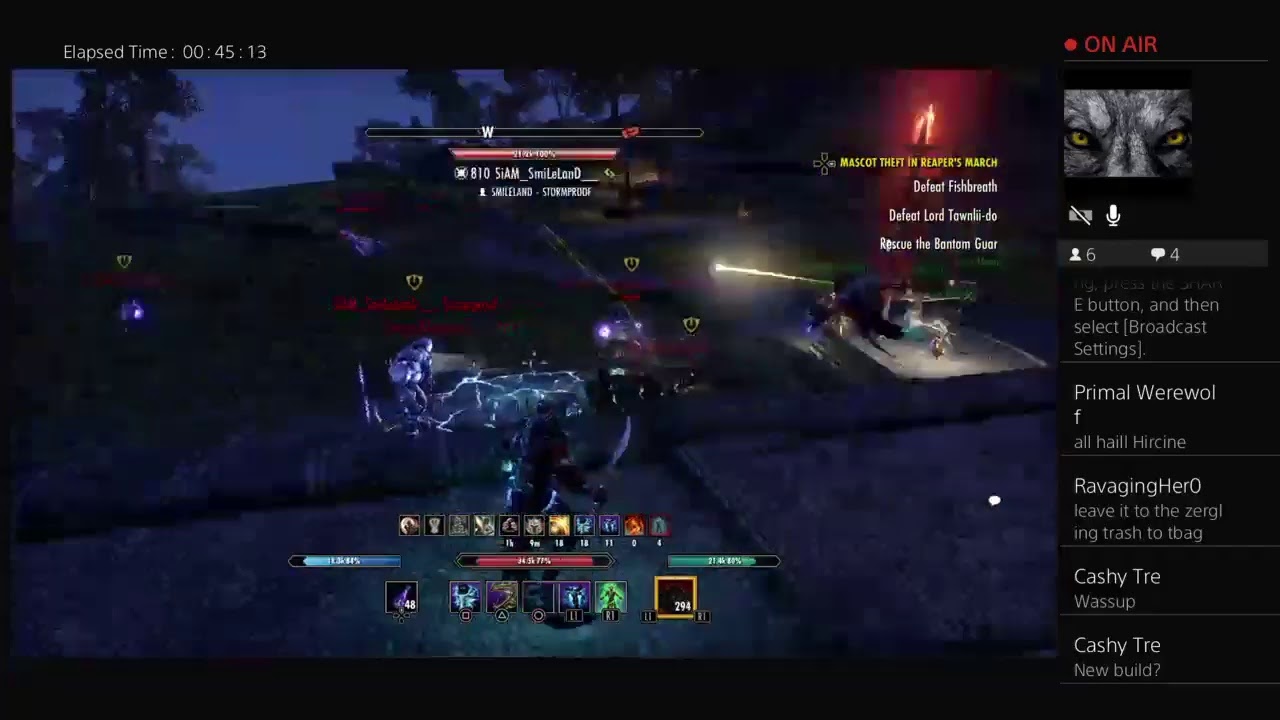 Argonian Necromancer Werewolf Behemoth ESO Stream - YouTube