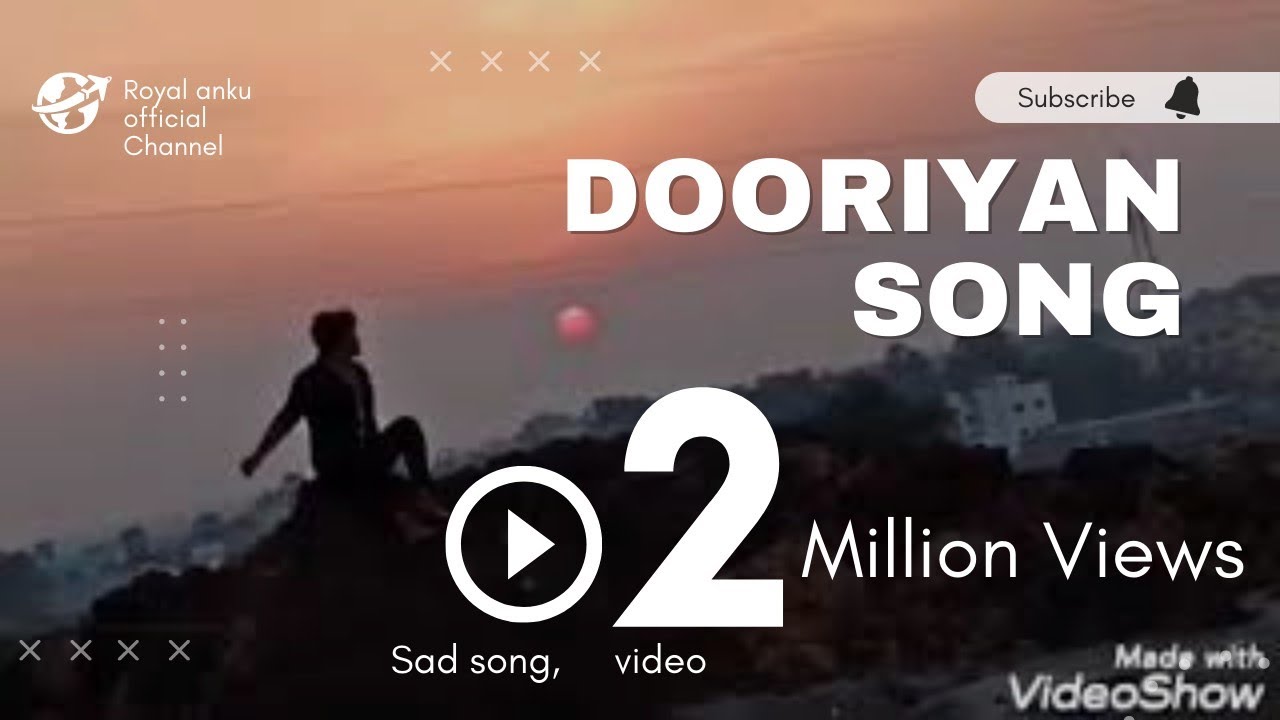 Dooriyan -Dino James ft.Kaprila [official music video] shot video - YouTube