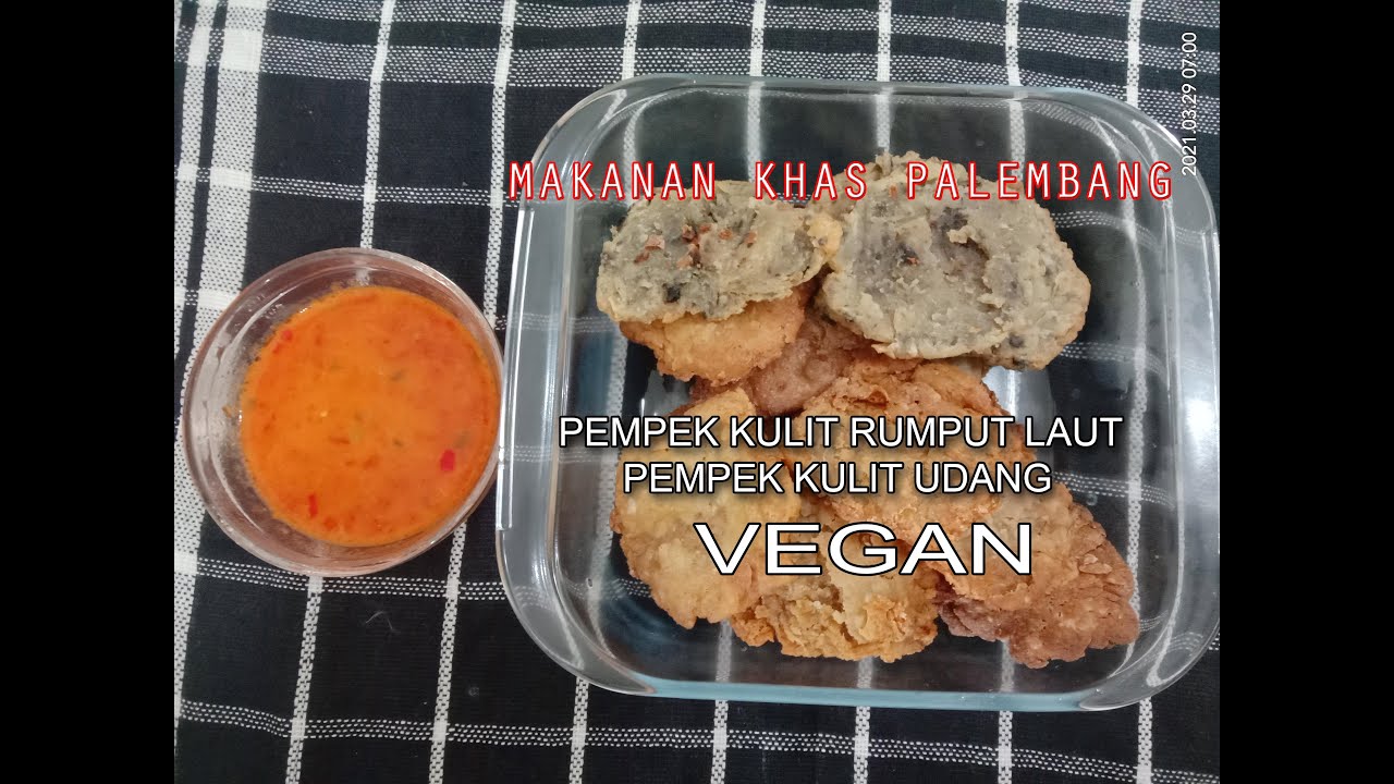 Ide bisnis kuliner, pempek kulit rumput laut + pempek kulit udang VEGAN ...