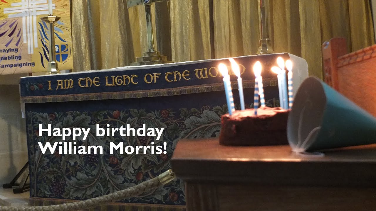 William Morris' birthday - YouTube
