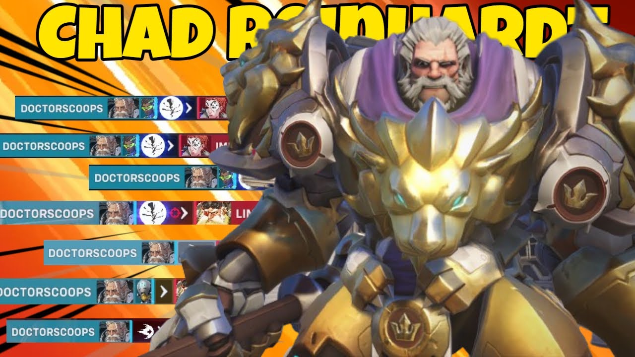 Anything Is Possible While Playing With A Chad Reinhardt (Overwatch 2 ...
