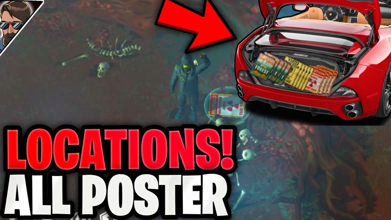 WHERE TO FIND ALL POSTER LOCATIONS! EASILY FOR BEGINNERS IN LDOE | Last ...