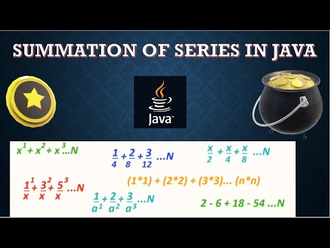 WORKIN OF SUMMATION OF SERIES ||SUMMATION OF SERIES IN JAVA - YouTube
