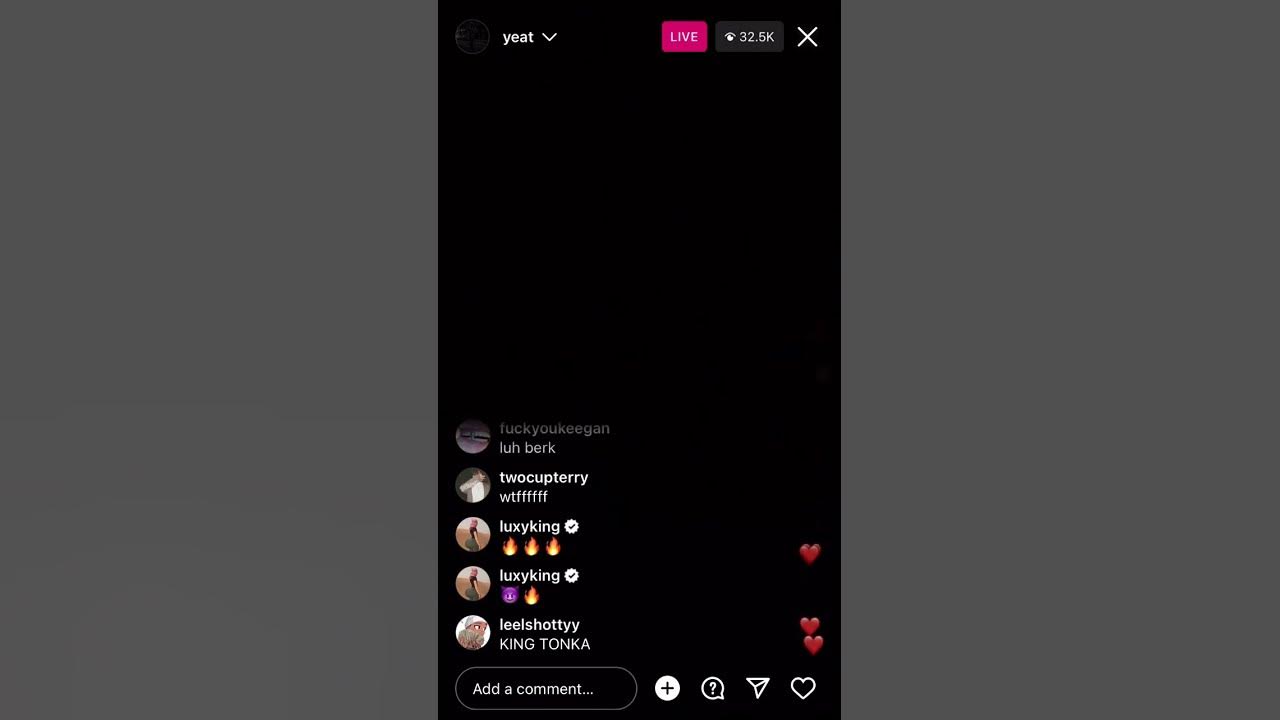 Yeat Woa New Insta Leak Youtube