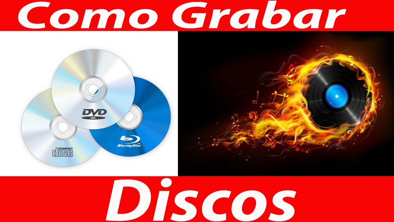 Como Quemar o Grabar un Disco CD - DVD + 4 Pack de Wallpaper - YouTube