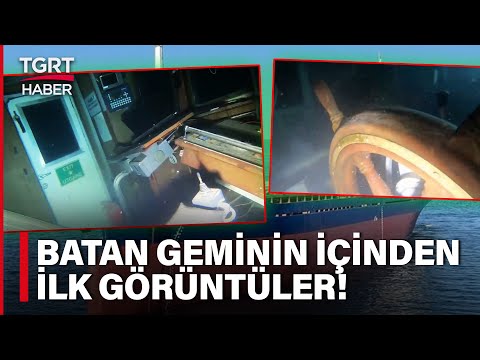 Marmara’da Batan Geminin Enkazı İlk Kez Görüntülendi! Mürettabattan Hala Haber Yok – TGRT Haber