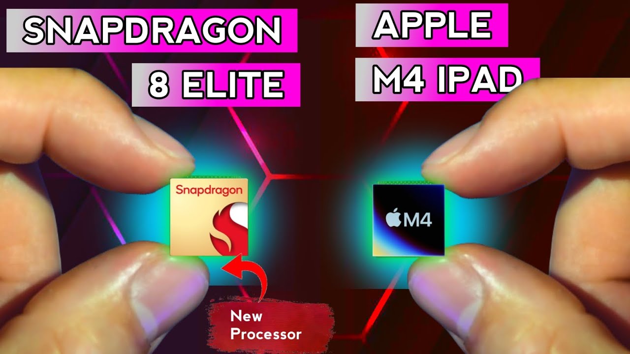 Qualcomm Snapdragon 8 Elite vs Apple M4 Ipad: tests & benchmark - YouTube