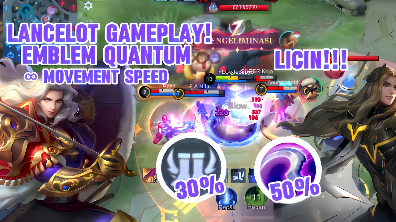 Emblem quantum lancelot gameplay new emblem lancelot - mobile legends ...