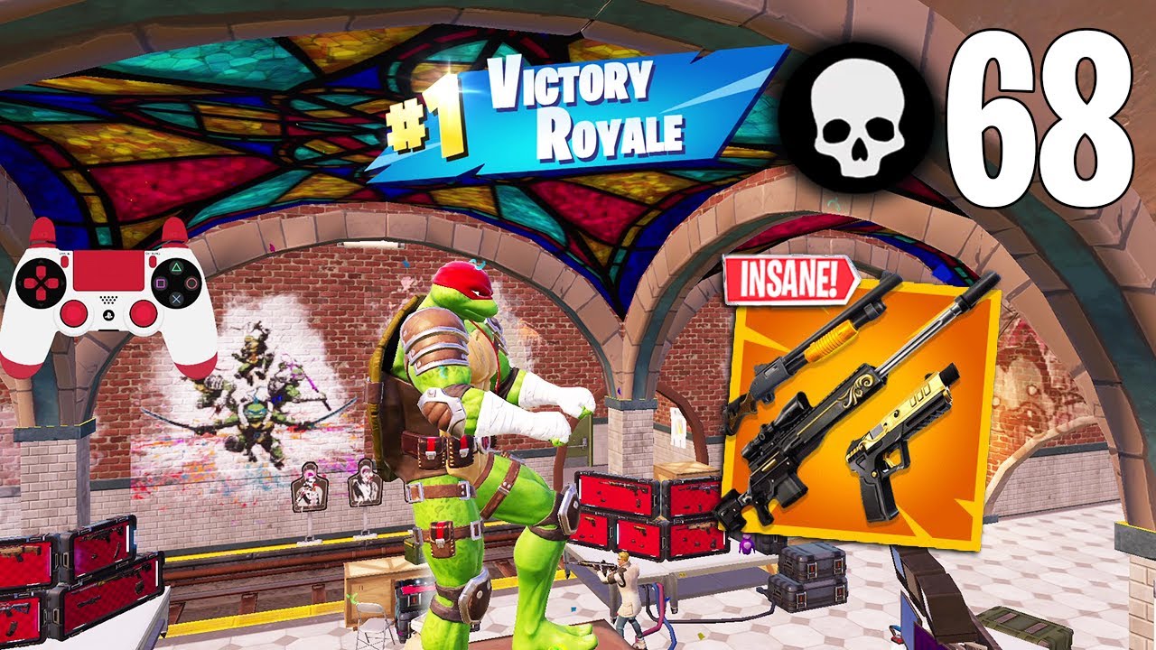 68 Elimination Solo Vs Squads Gameplay Wins (Fortnite Chapter 5 PS4 ...