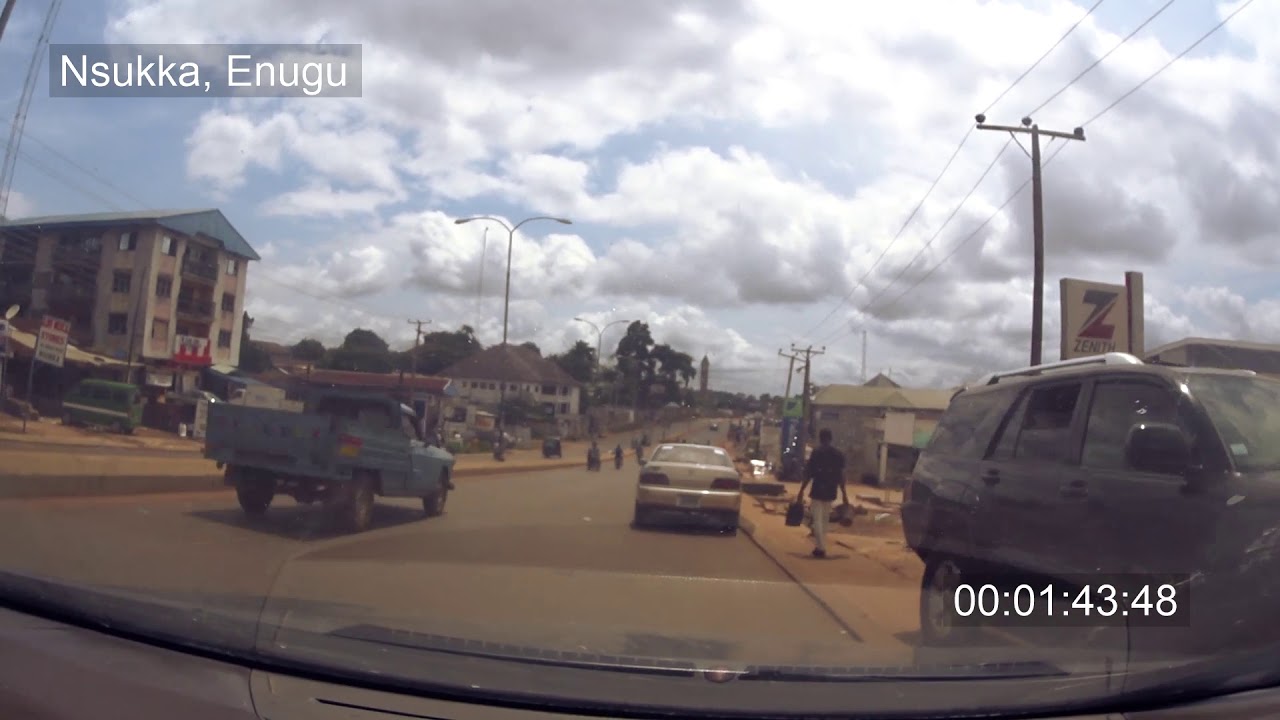 Driving around Nsukka, Enugu State, Nigeria - YouTube